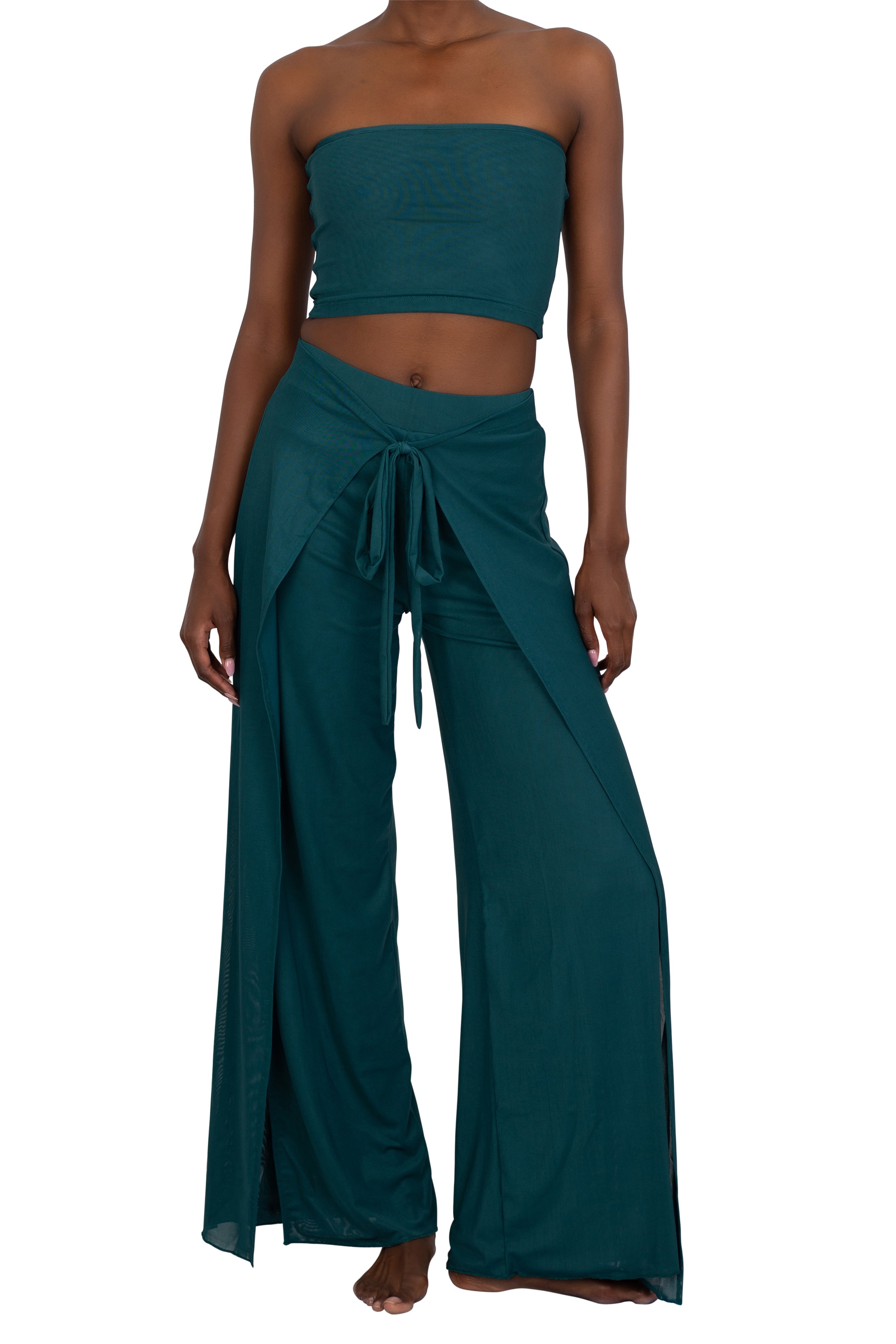IRATI WRAP AROUND PANT | GONZA | WOMEN'S SWIMWEAR – SHOP GONZA