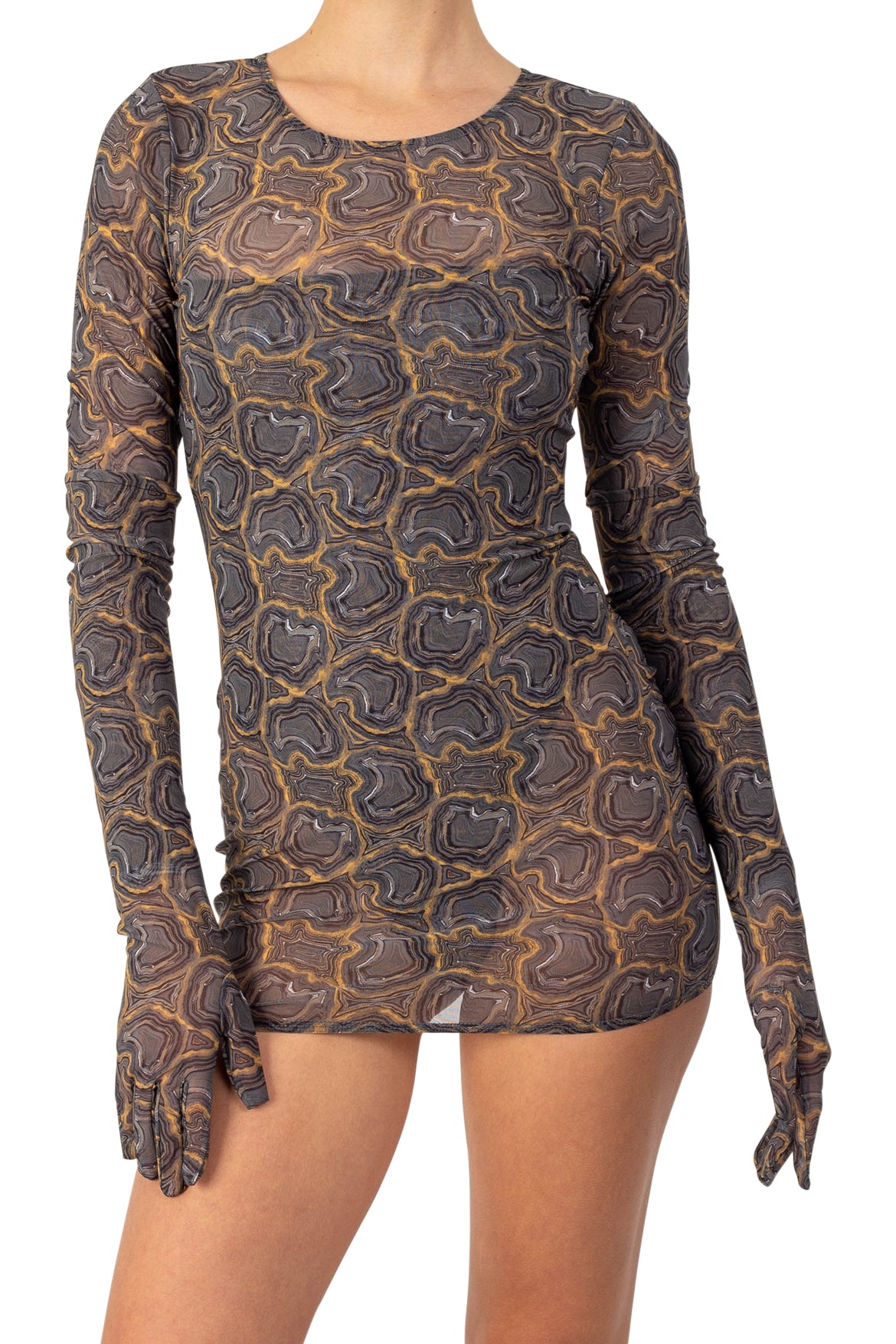 REINA LONG SLEEVE MINI DRESS | GONZA | WOMEN'S SWIMWEAR – SHOP GONZA