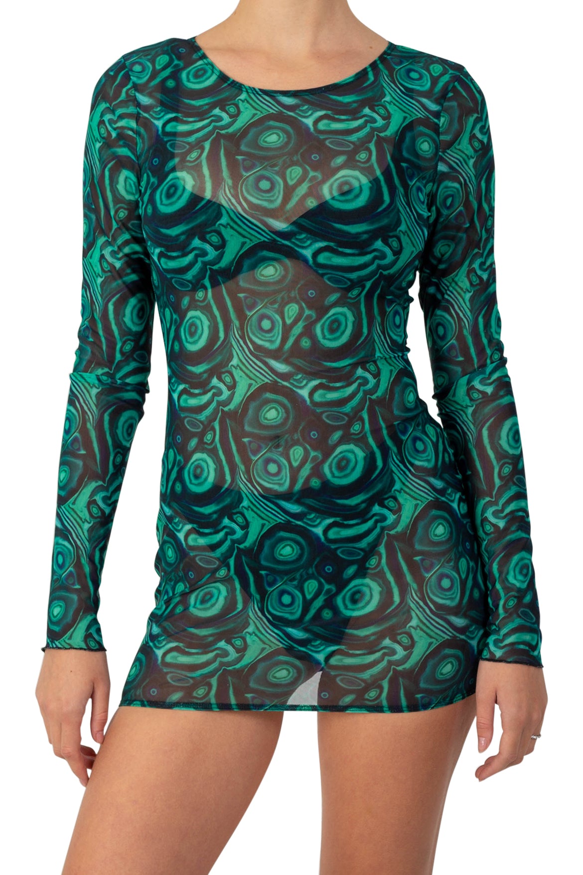 ESMERALDA LONG SLEEVE MINI DRESS | GONZA | WOMEN'S SWIMWEAR – SHOP GONZA