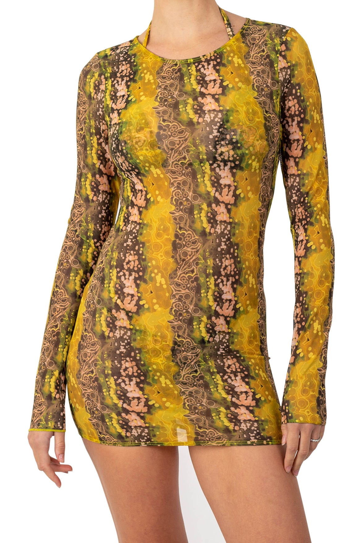 AROUCA LONG SLEEVE MINI DRESS | GONZA | WOMEN'S SWIMWEAR – SHOP GONZA